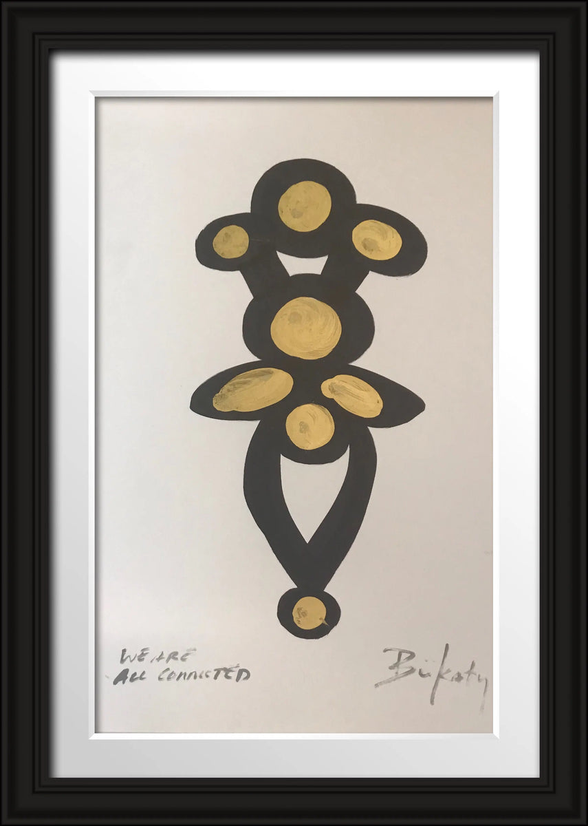 We Are All Connected - Original Painting by John Bukaty | 11" x 17 ...