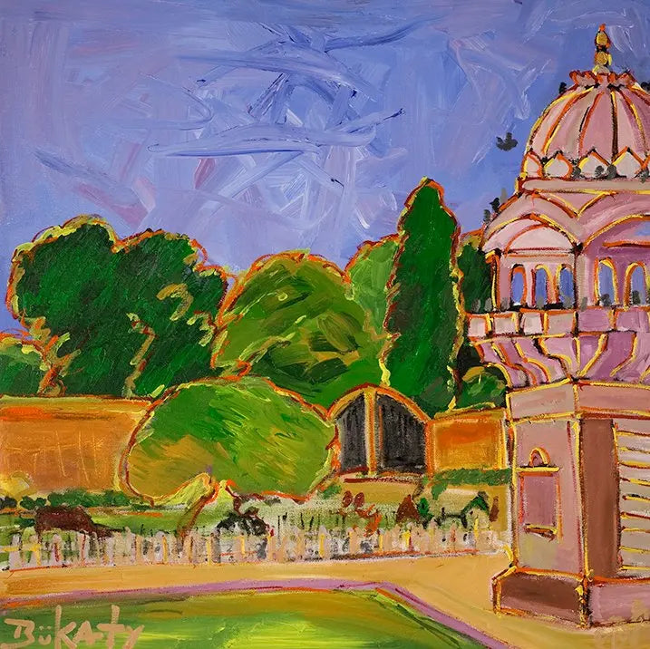 Corner of Museum Art - Print by Artist John Bukaty – John Bukaty Artist
